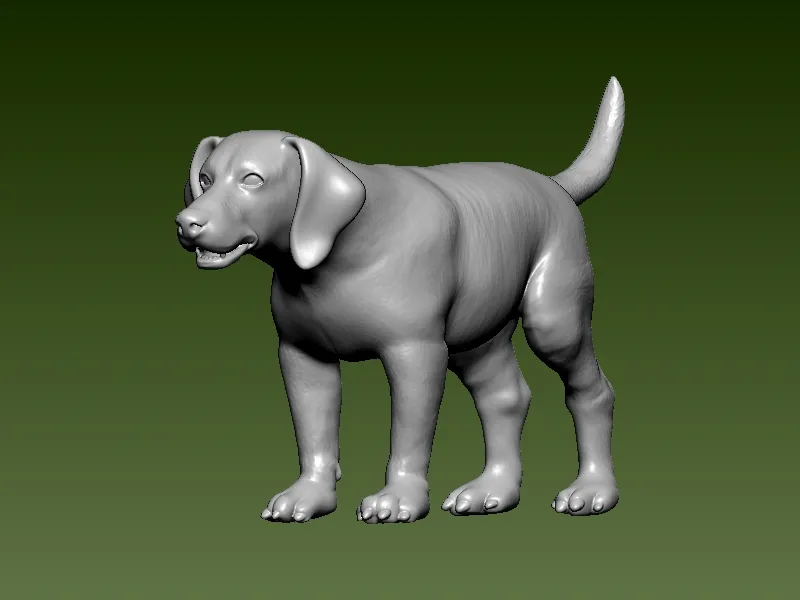 Characters & Creatures STL Download - Forgery beagle Dog - statue - 3D ...