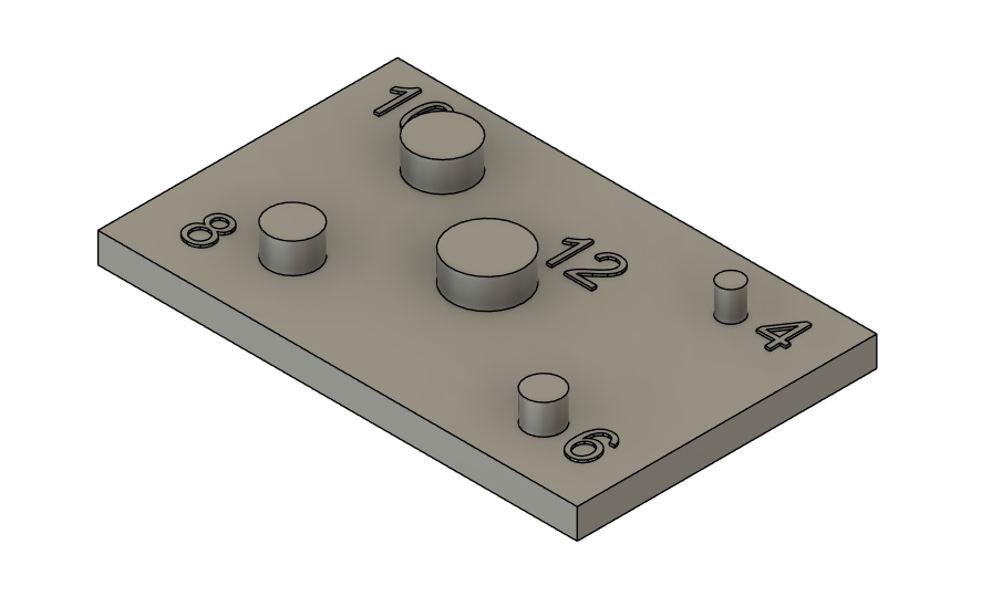 Pin Calibration Model | 3D models download | Creality Cloud