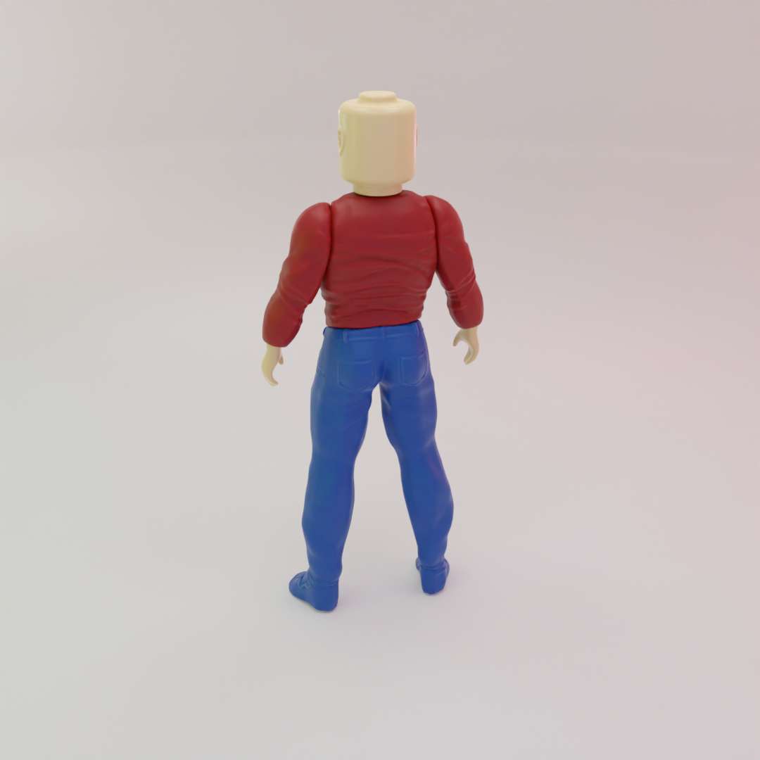 Creepy Real Lego Man | 3D models download | Creality Cloud
