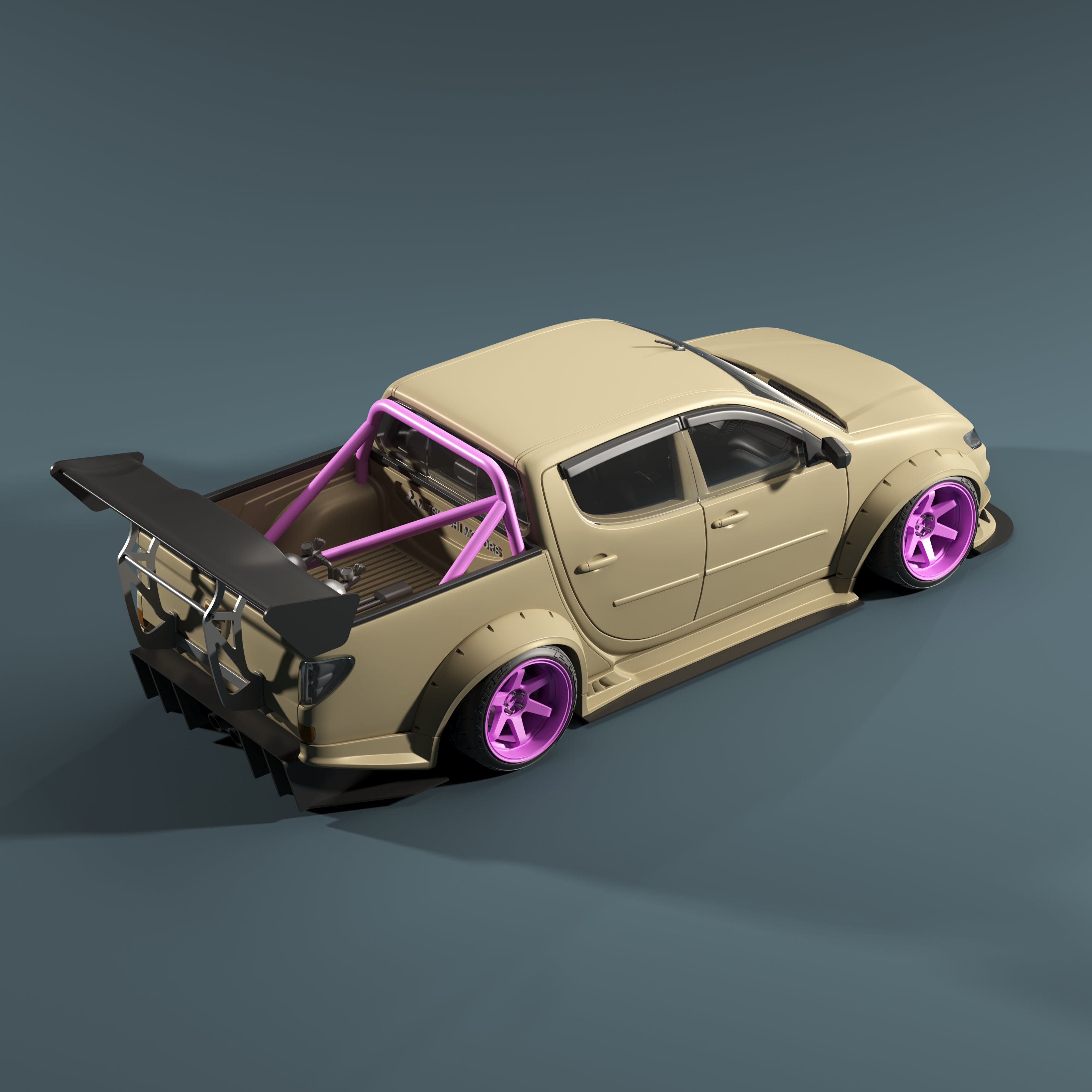 L200 DRIFT TRUCK FULL KIT | 3D models download | Creality Cloud