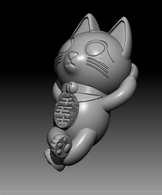 Other STL Download - gato abuela turbo dandadanby arise 3D