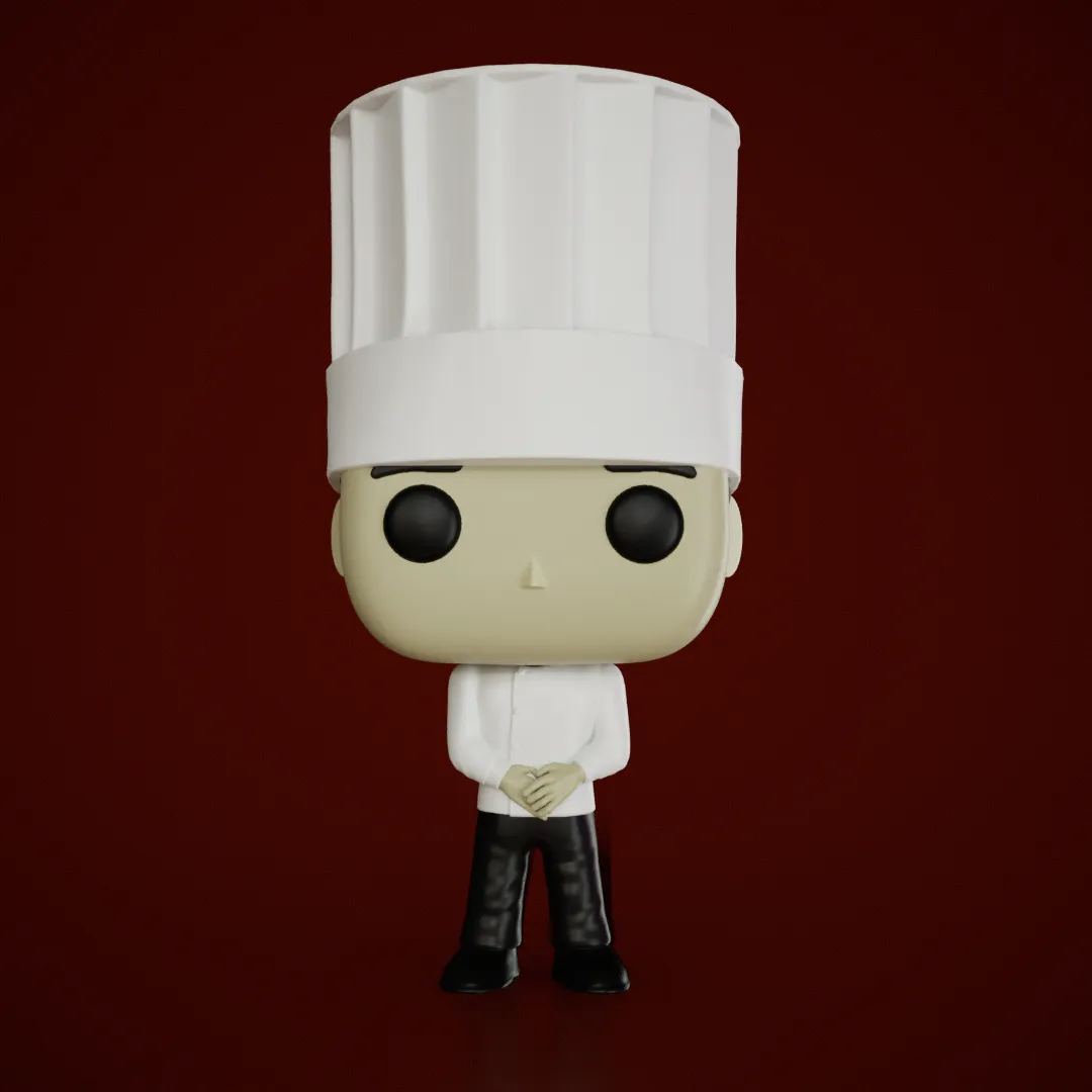 Characters & Creatures STL Download - Funko chefby Axos3D