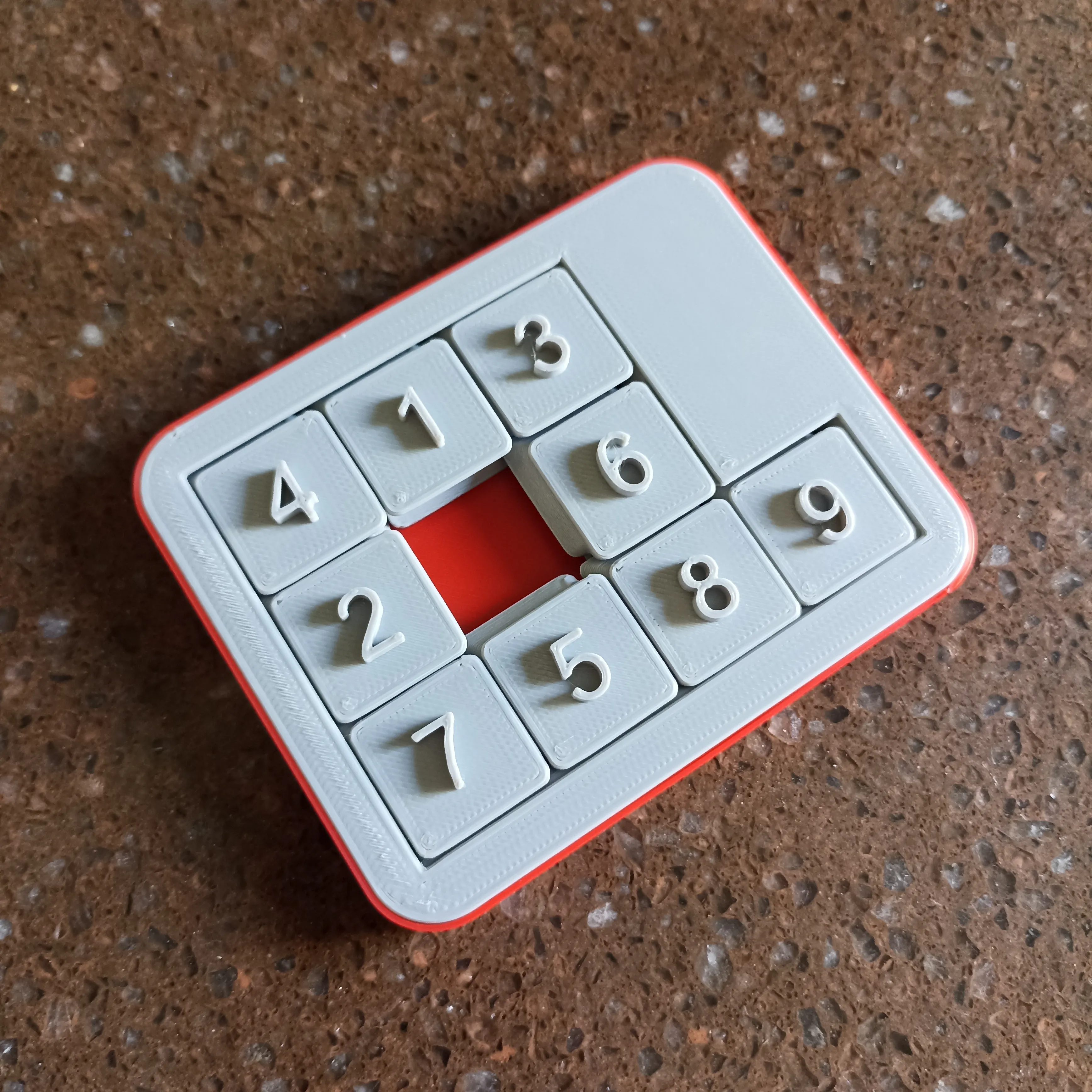 3D Printer Files | 3MF File | cool fidget toy puzzle 9 sliding pieces print in place | Creality ...