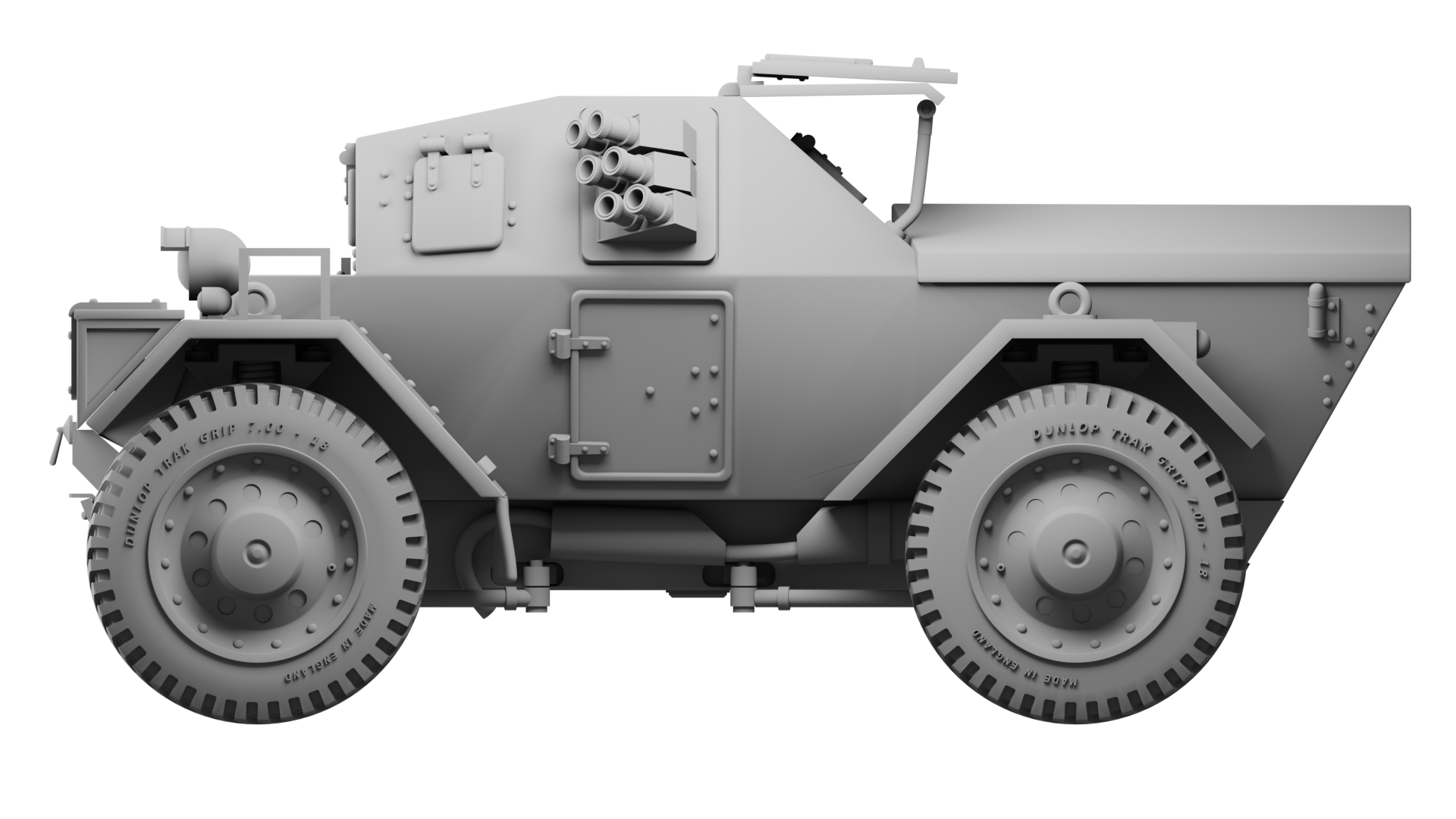 Dingo MkI Scout Car 28mm Scale | 3D models download | Creality Cloud