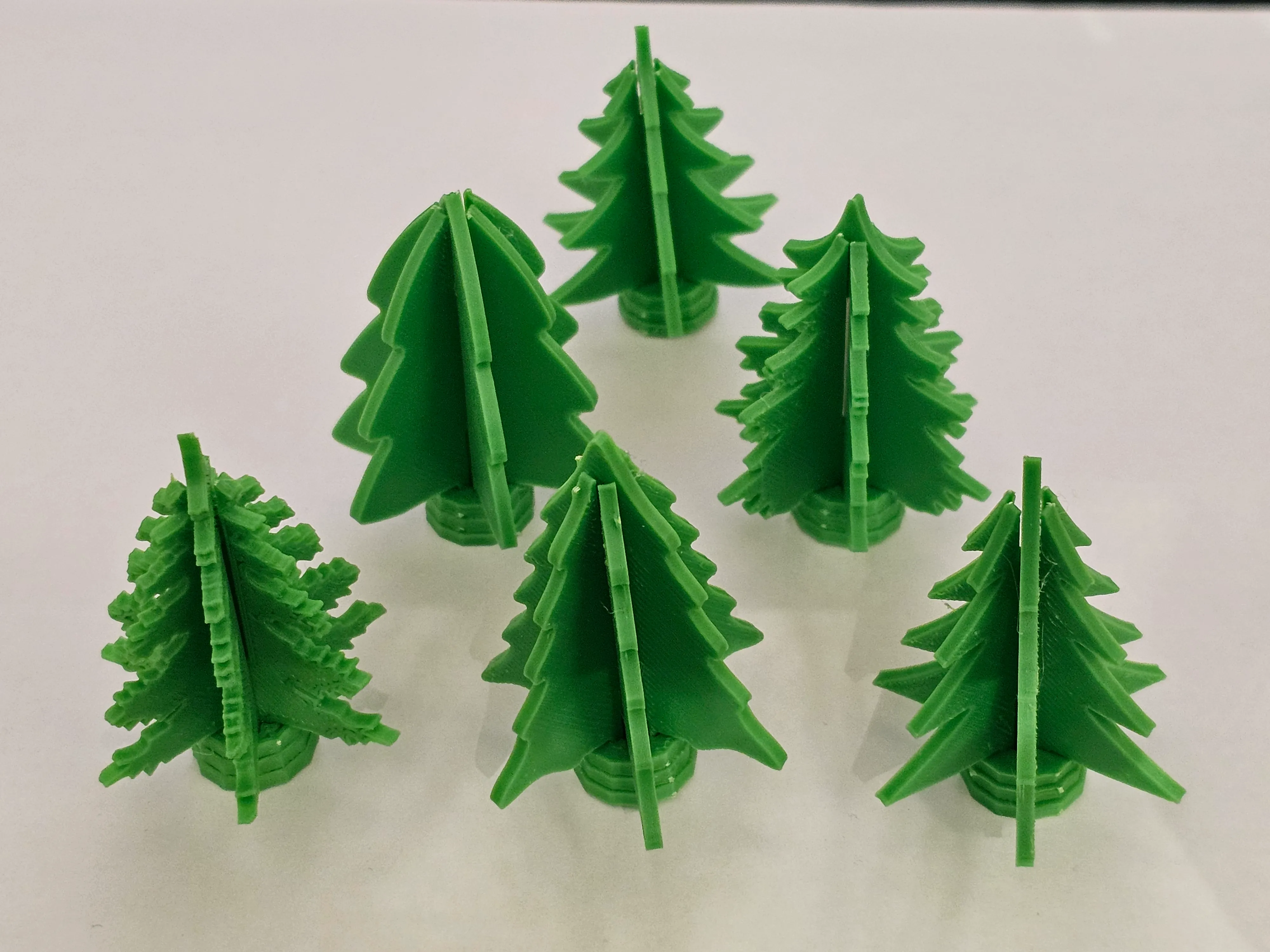 Home Decorations & Ornaments STL Download - Christmas Tree Kit Card ...