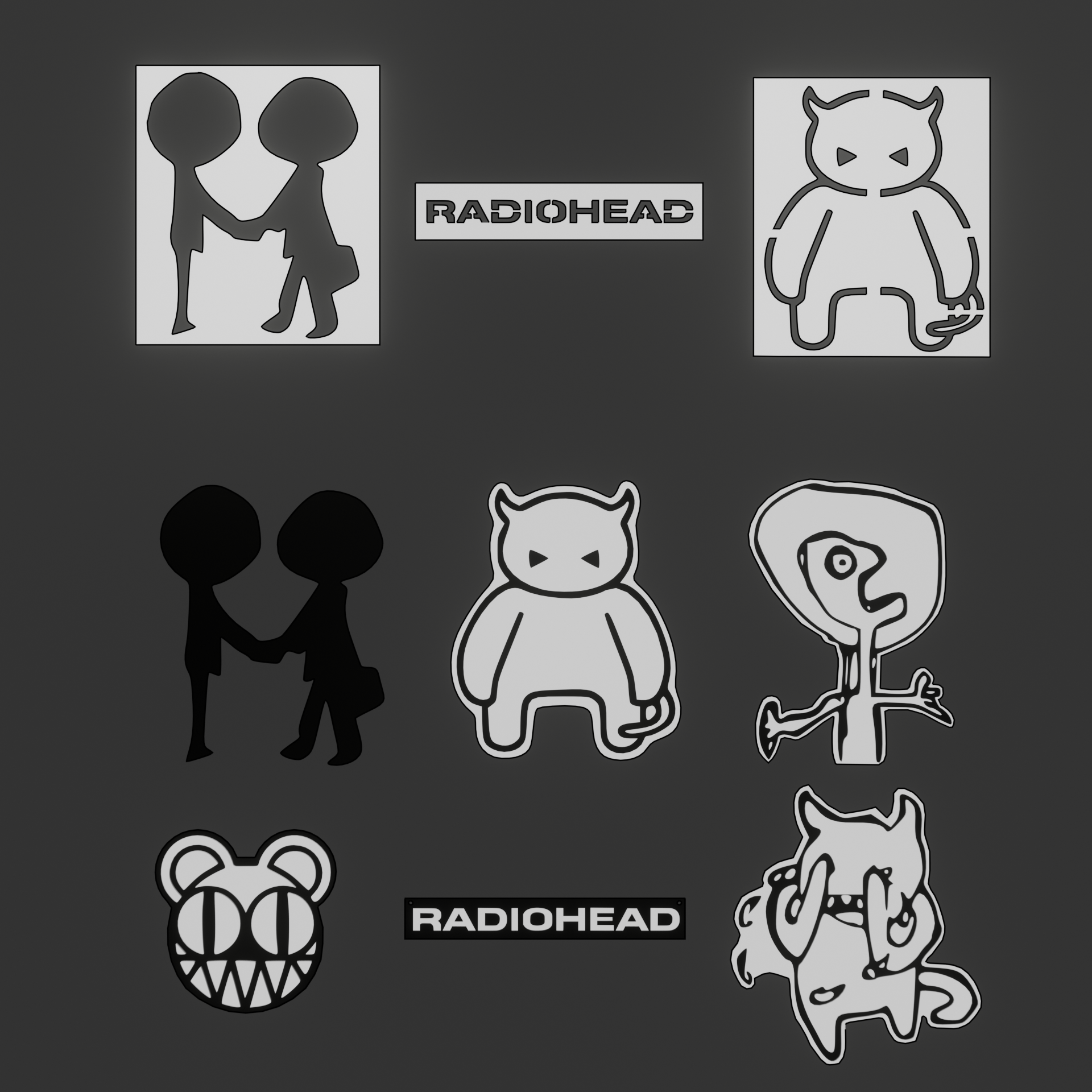 Radiohead Logo Png
