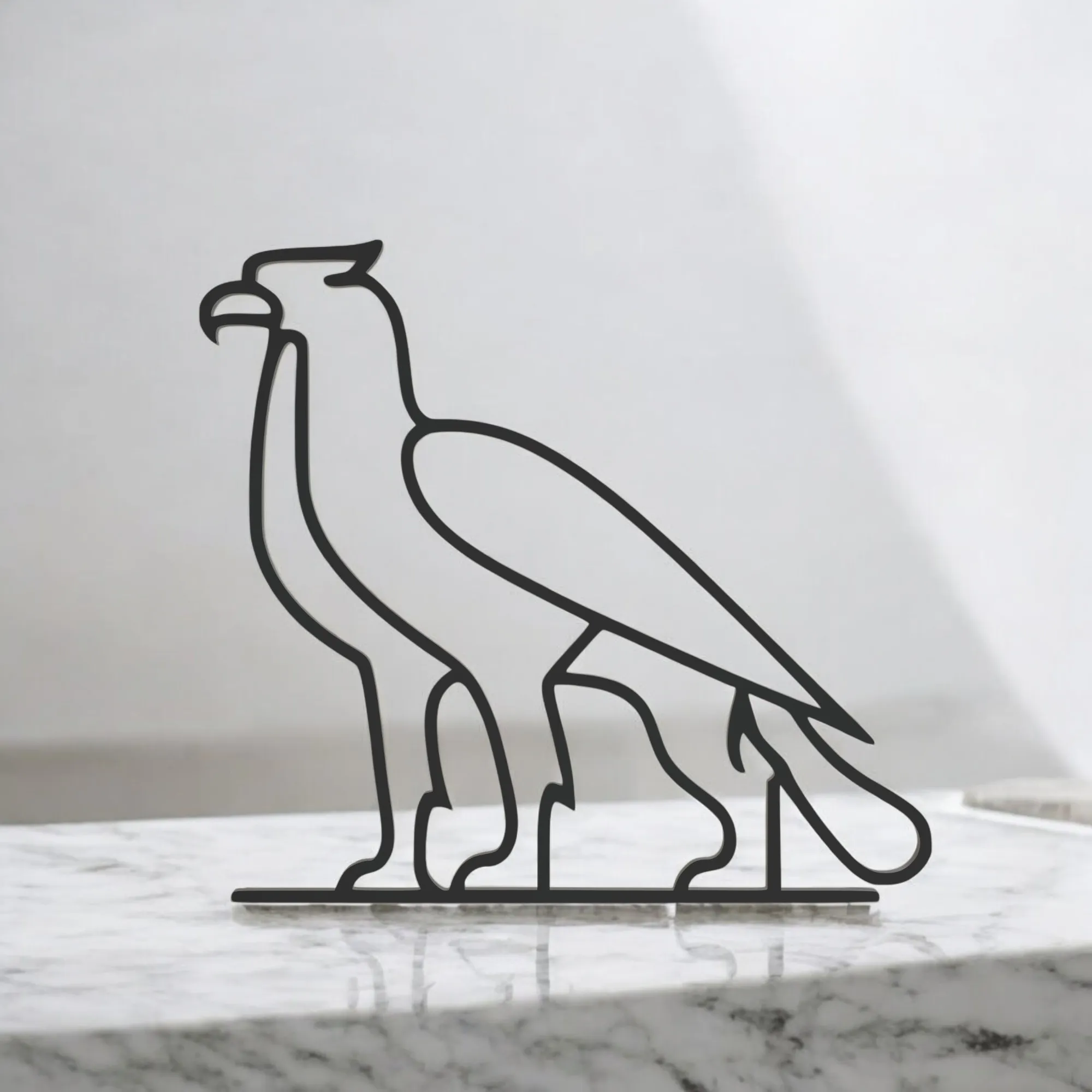 Digital Art STL Download - Griffin Line Art - Desktop Line Artby OALPO