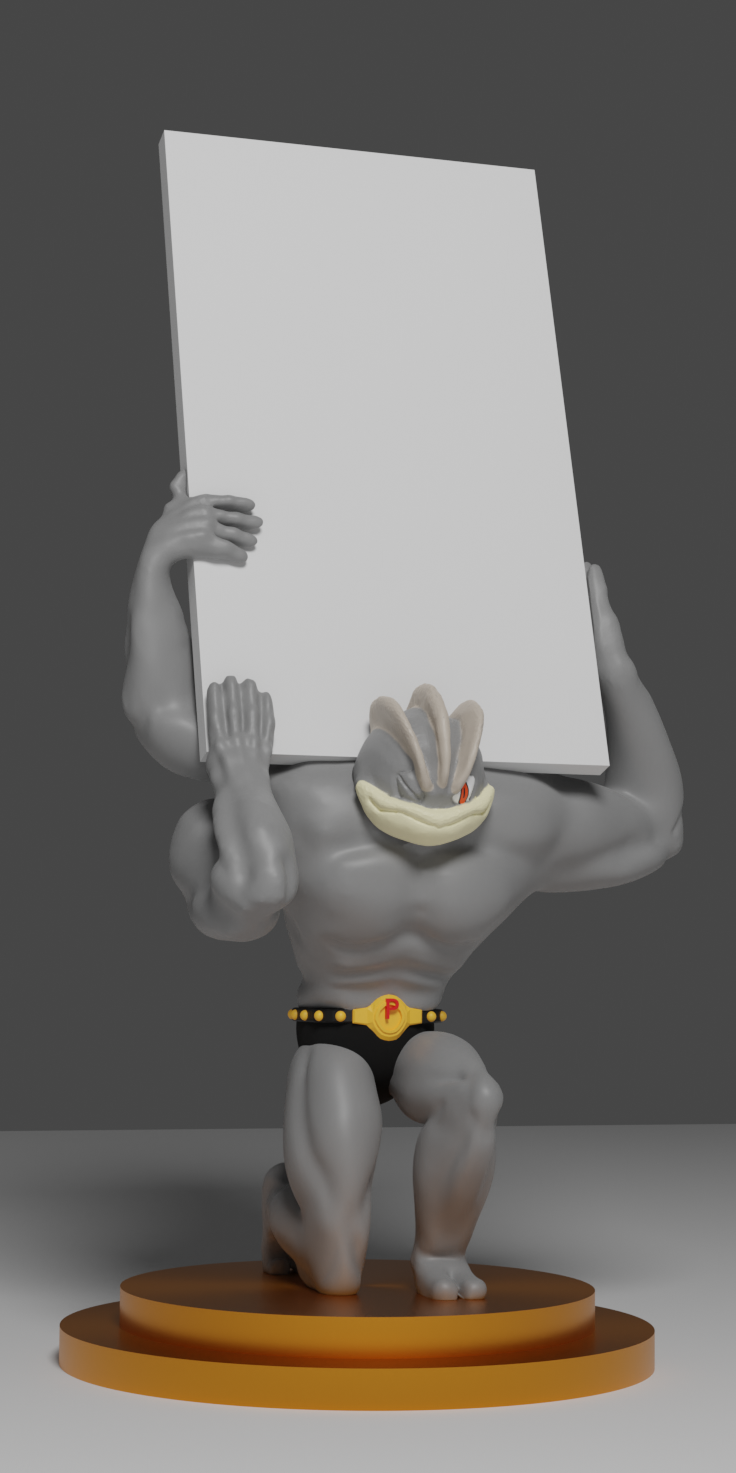 Machamp PSA Slab Holder | 3D models download | Creality Cloud