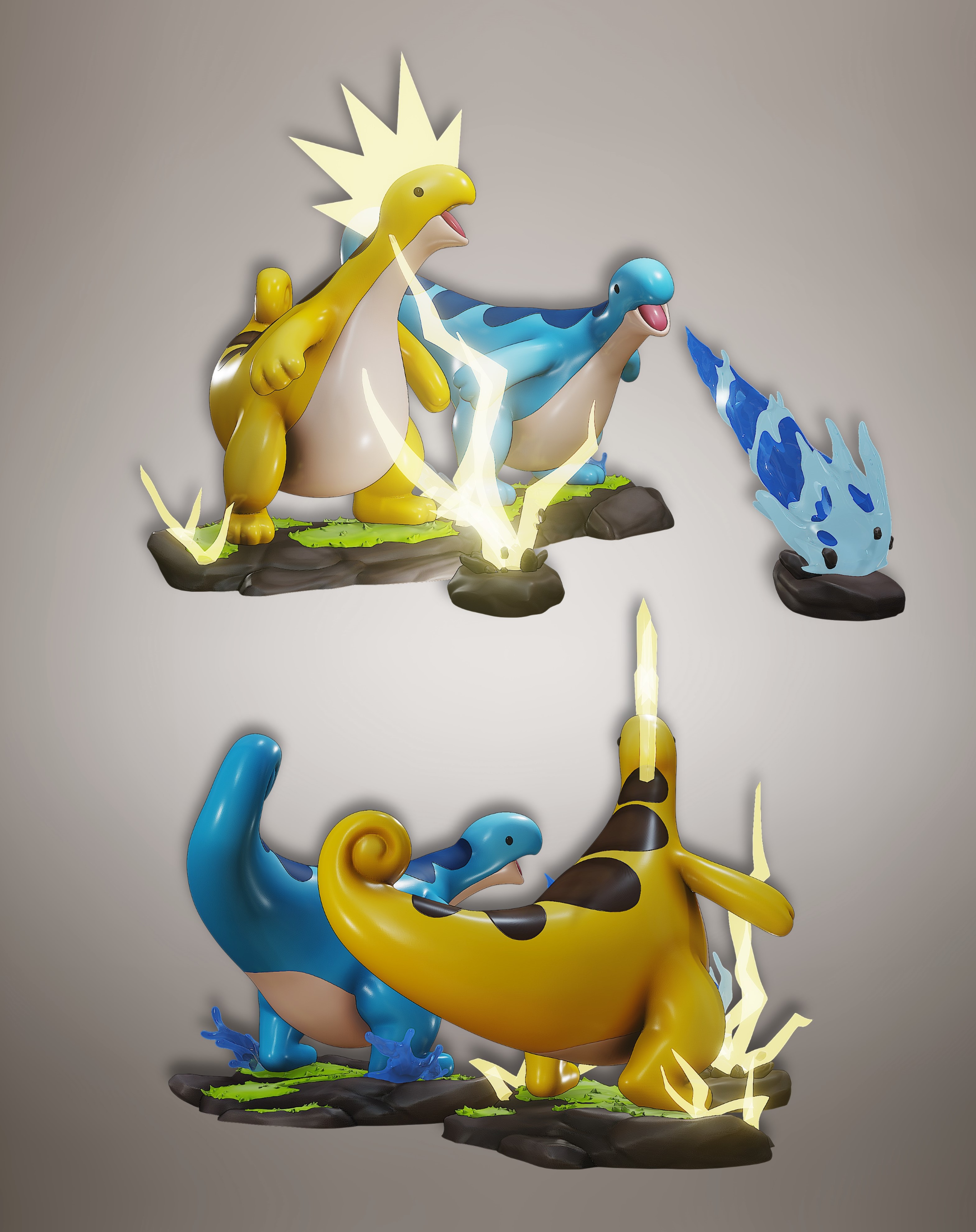 RELAXAURUS LUX & RELAXAURUS - PALWORLD | 3D models download | Creality ...