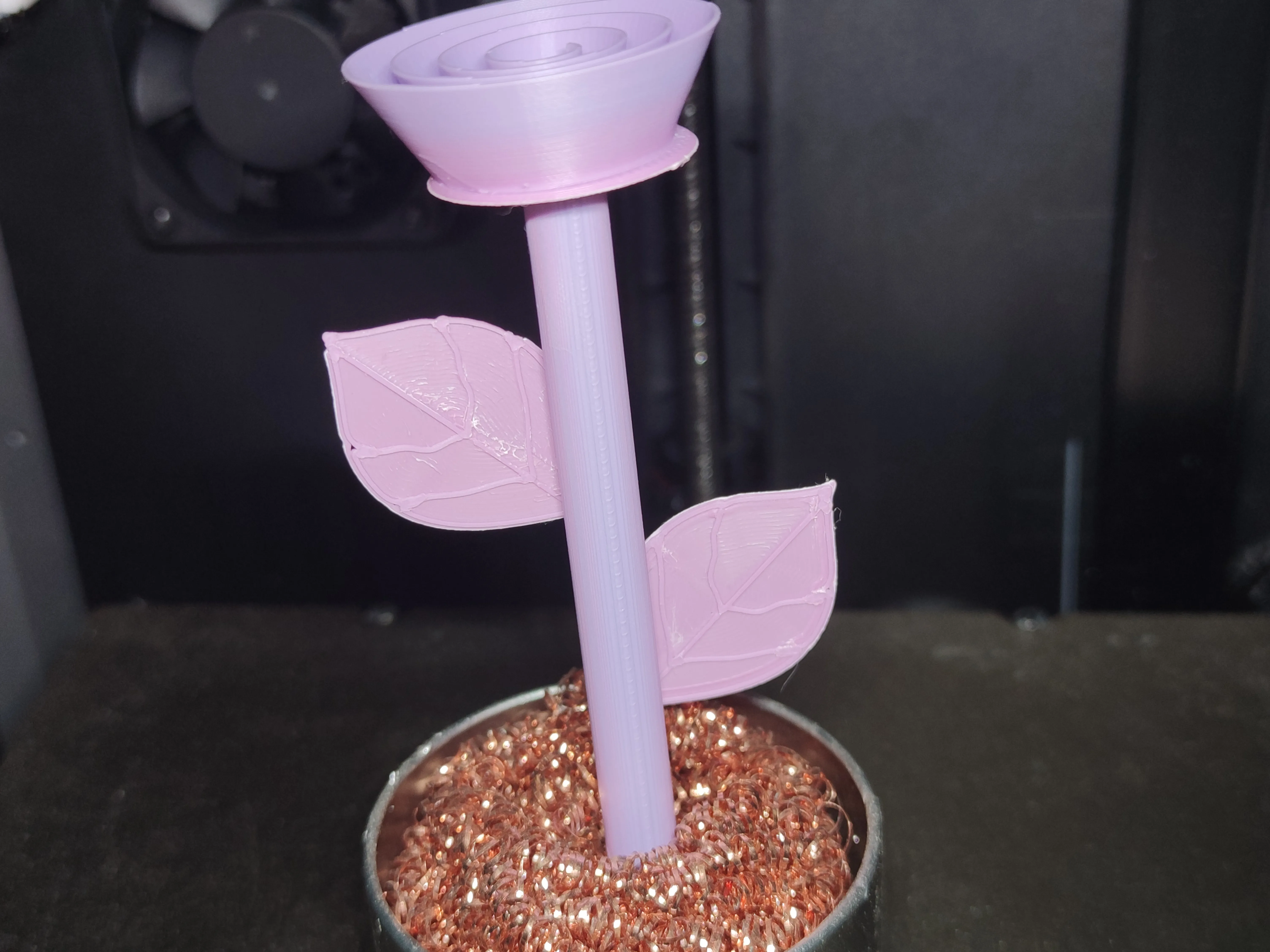 3D Printer Files | 3MF File | Minimalistic Spiral Flower | Creality Cloud