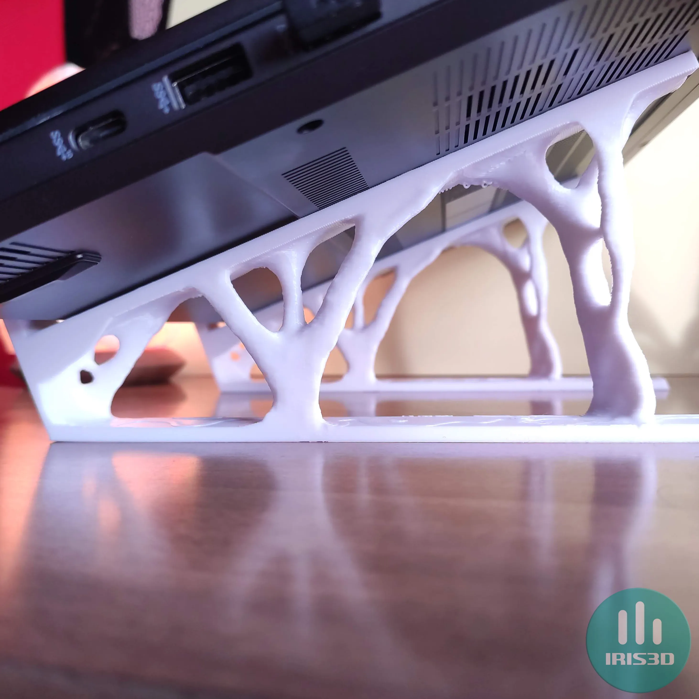 Other STL Download - ORGANIC LAPTOP STANDby Iris3Design