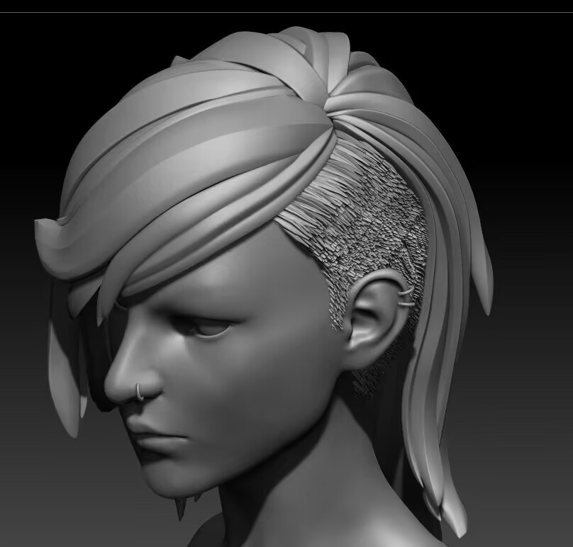 League of Legends Vi，the piltover enforcer | 3D模型下载 | 创想云