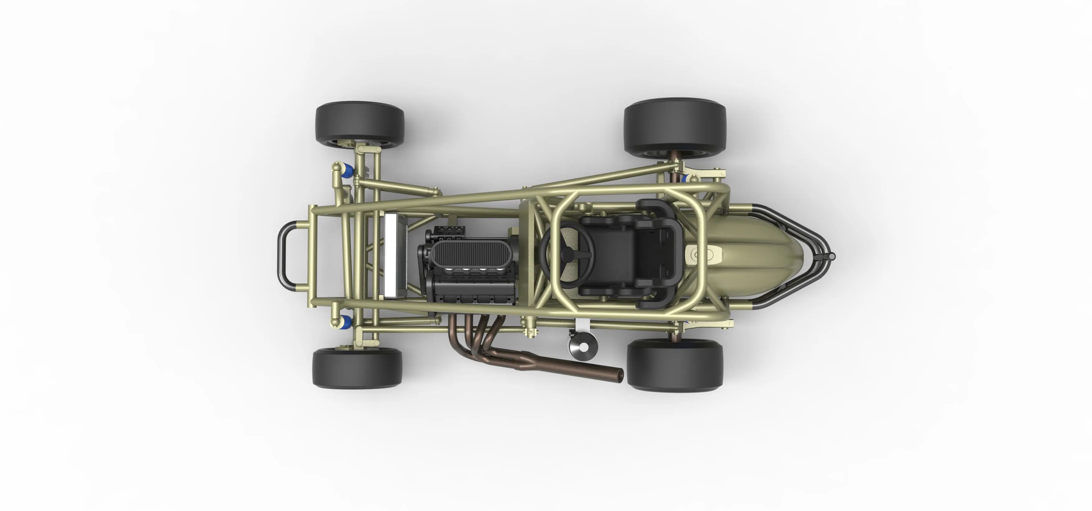 Other STL Download - Pavement Midget car Base Scale 1:25by 3DTechDesign