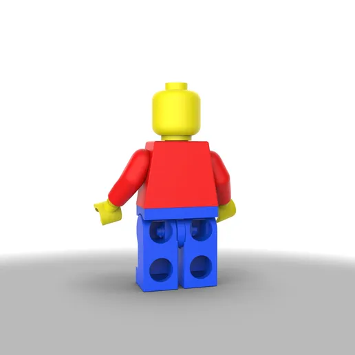 Other STL Download - Classic LegoMan Mini Figure-Style 3D Printable ...