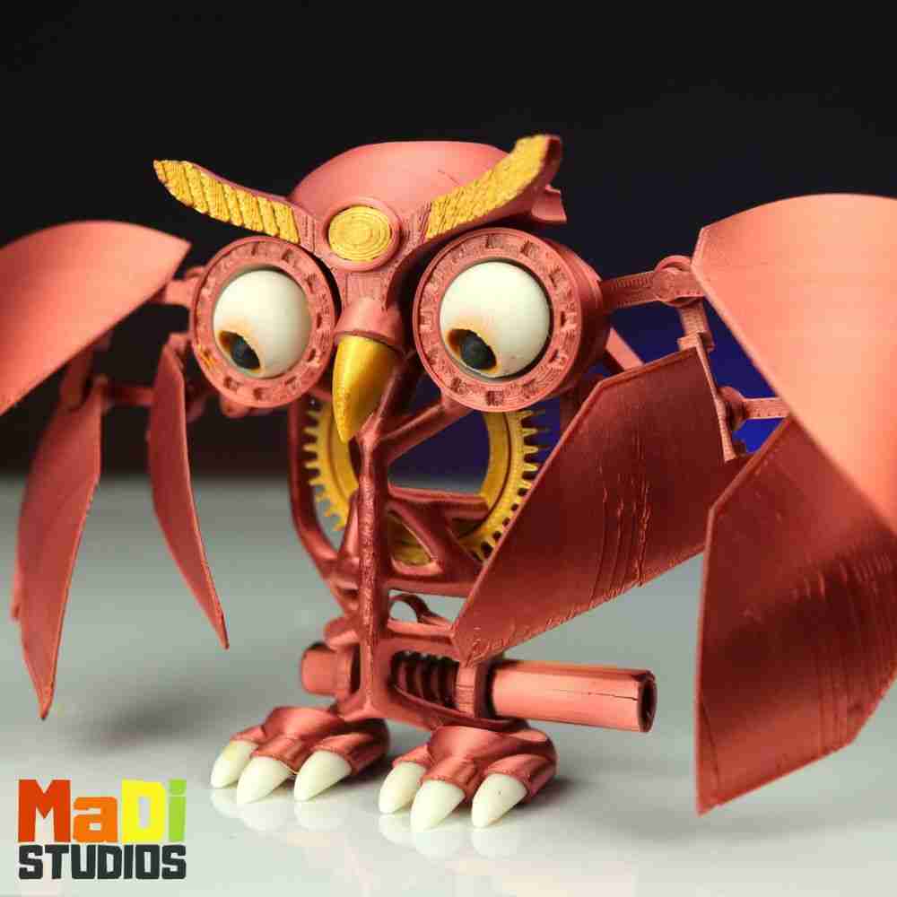 MECHANICAL OWL | 3D models download | Creality Cloud