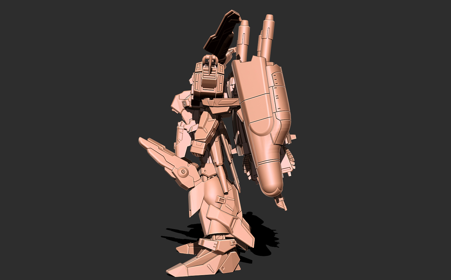 EX - S Gundam 3d print model | 3D models download | Creality Cloud