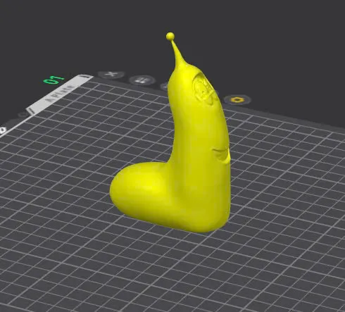3D Printer Files | 3MF File | Yellow Larva | Creality Cloud