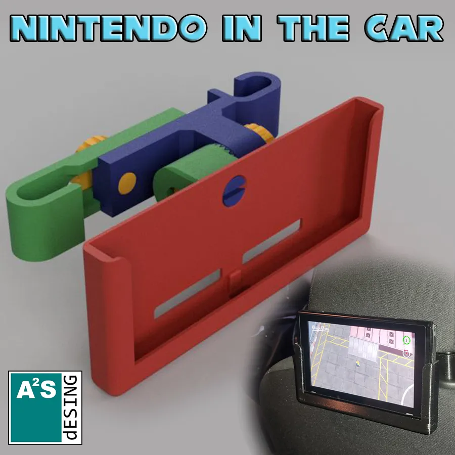 Home Appliance Accessories STL Download - Nintendo Carby A2S_dESING