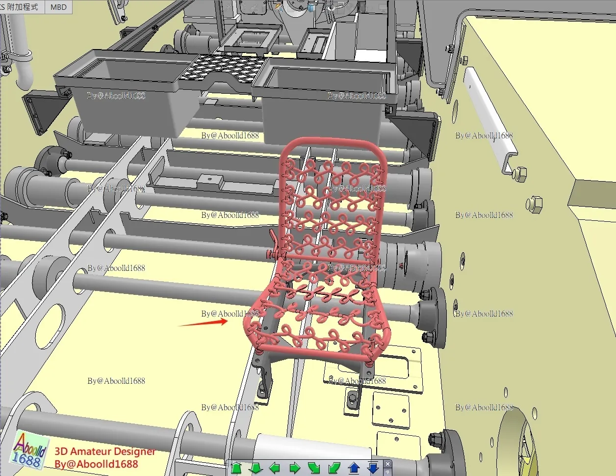 Vehicles & Machinery STL Download - Tiger Tank Driver's Seat. (STL-35 ...