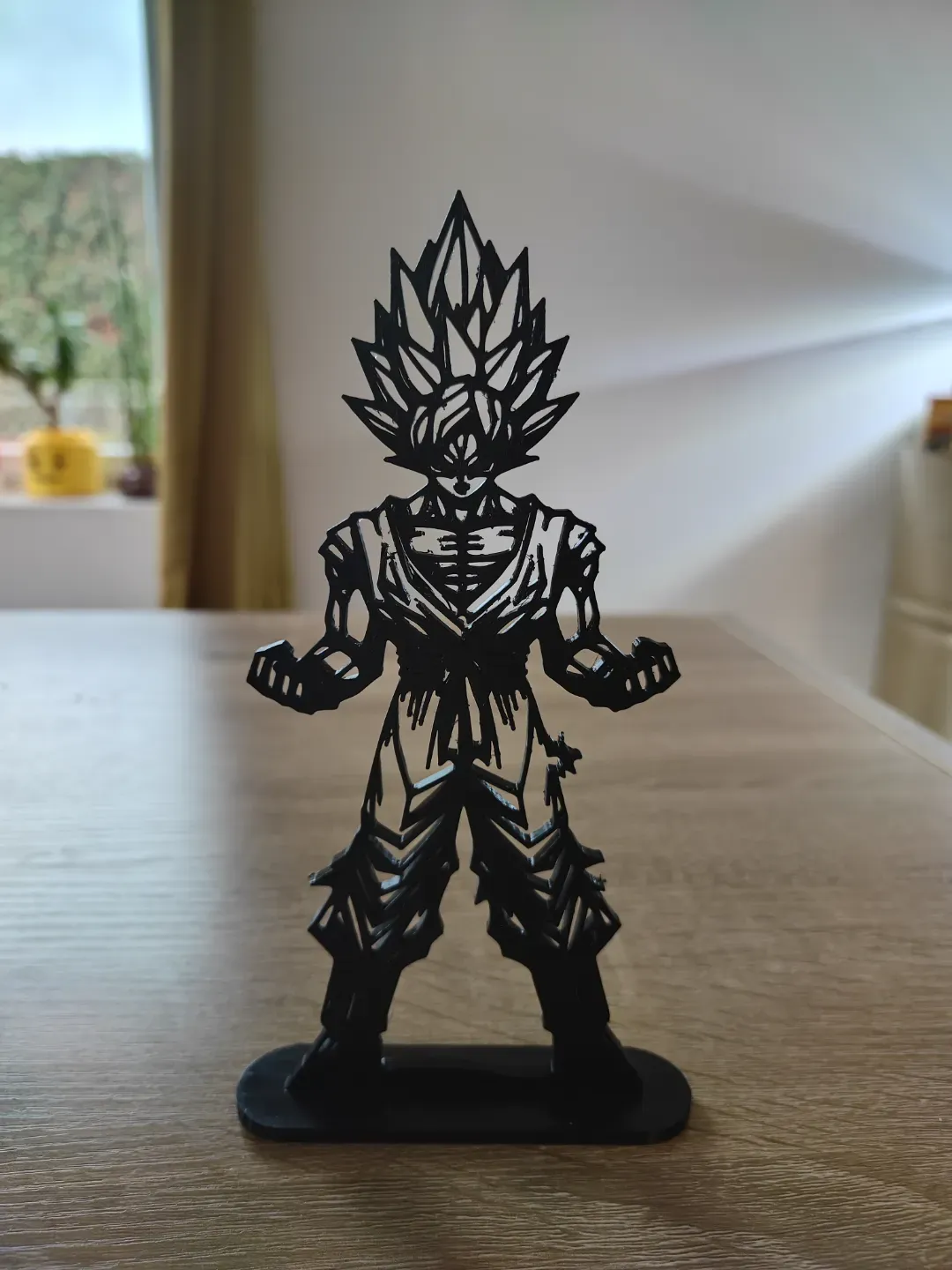 3D Printer Files | 3MF File | Geometric San Goku from Dragon ball low ...