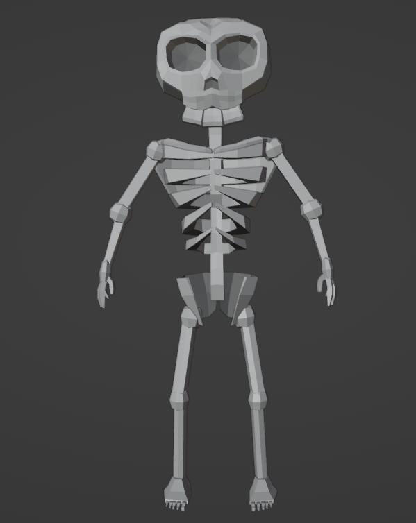 Low Poly Skeleton | 3D models download | Creality Cloud