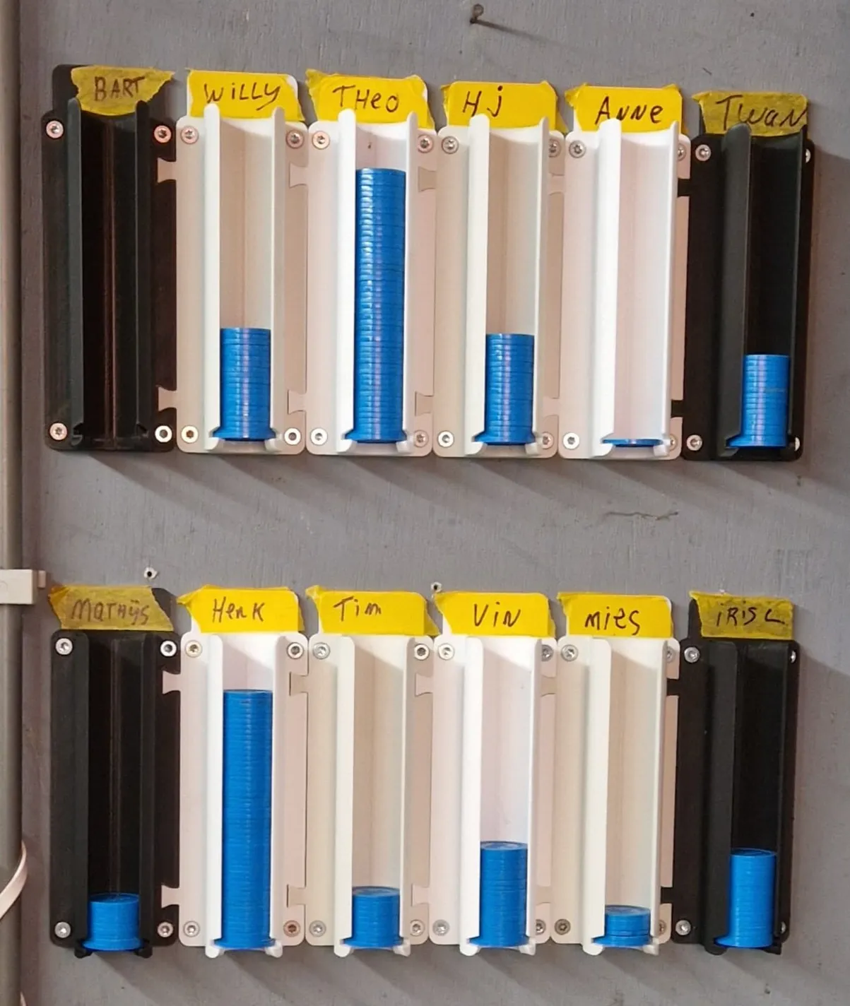 Free Tools & Spare Parts STL Download - Coin Holder, Token Holder,by ...