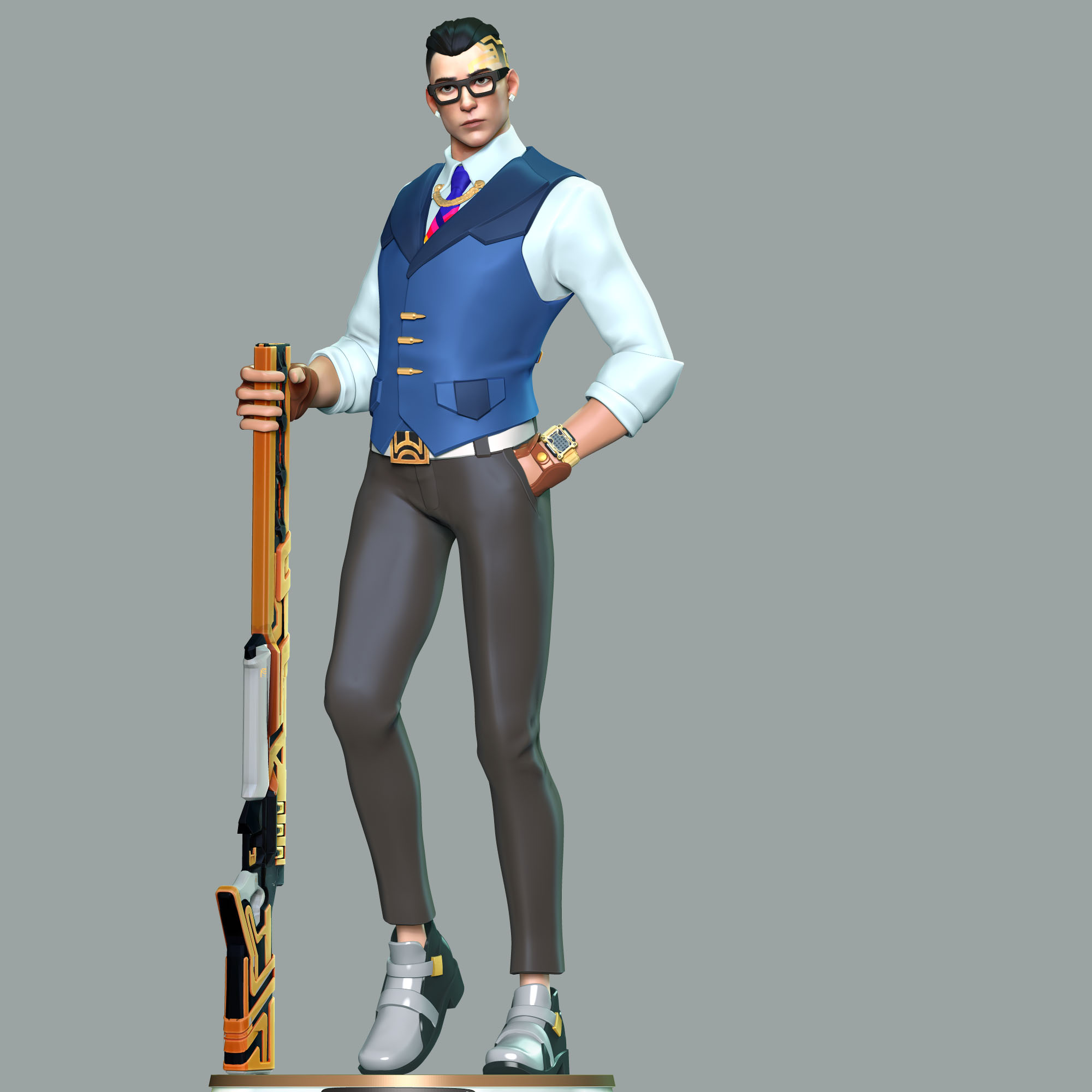 Chamber Valorant | 3D models download | Creality Cloud