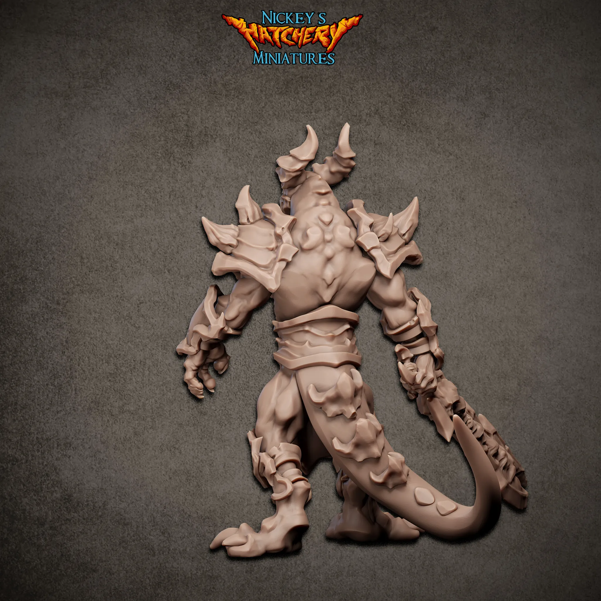 Characters & Creatures STL Download - Dragonborn, Incisivus Vanguard 1 | Draconea Empireby ...