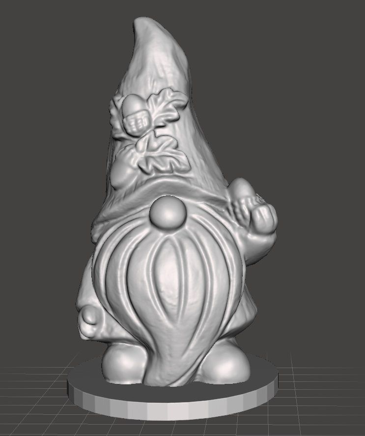 gnome holding acorn | 3D models download | Creality Cloud