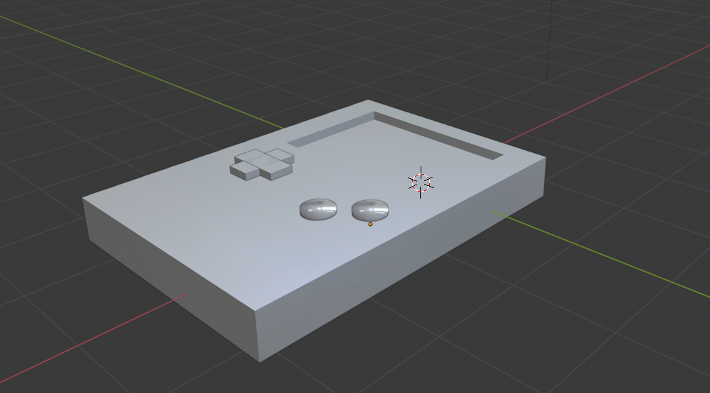 Game boy console | 3D models download | Creality Cloud