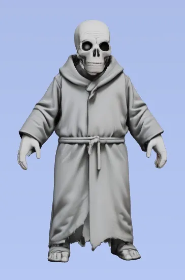 Skull Monk | 3D models download | Creality Cloud