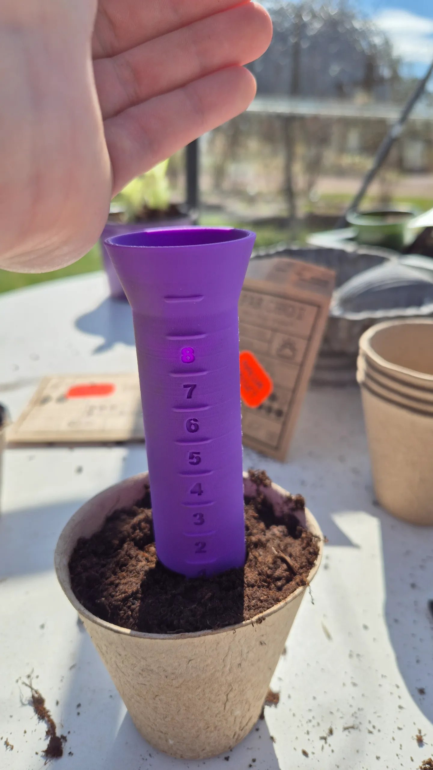 3D Printer Files | 3MF File | Seed Tower / Seed Distributor 10cm ...