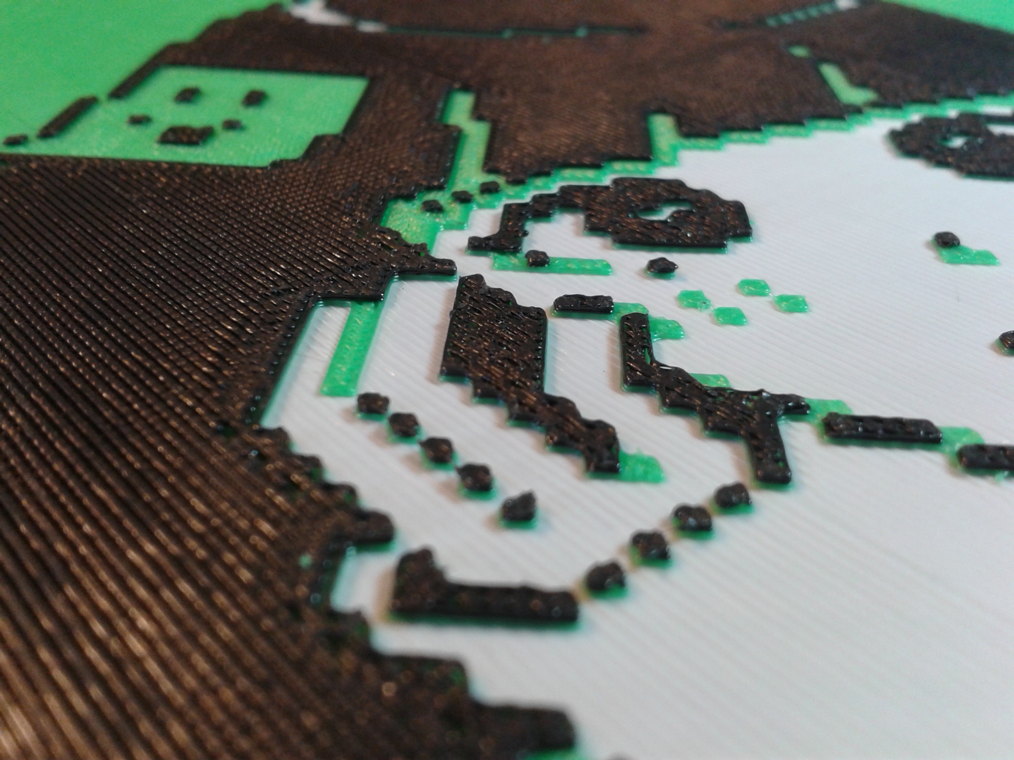 Fall in 2-bit love, by arts.of.win, with 2 filament changes | 3D models ...