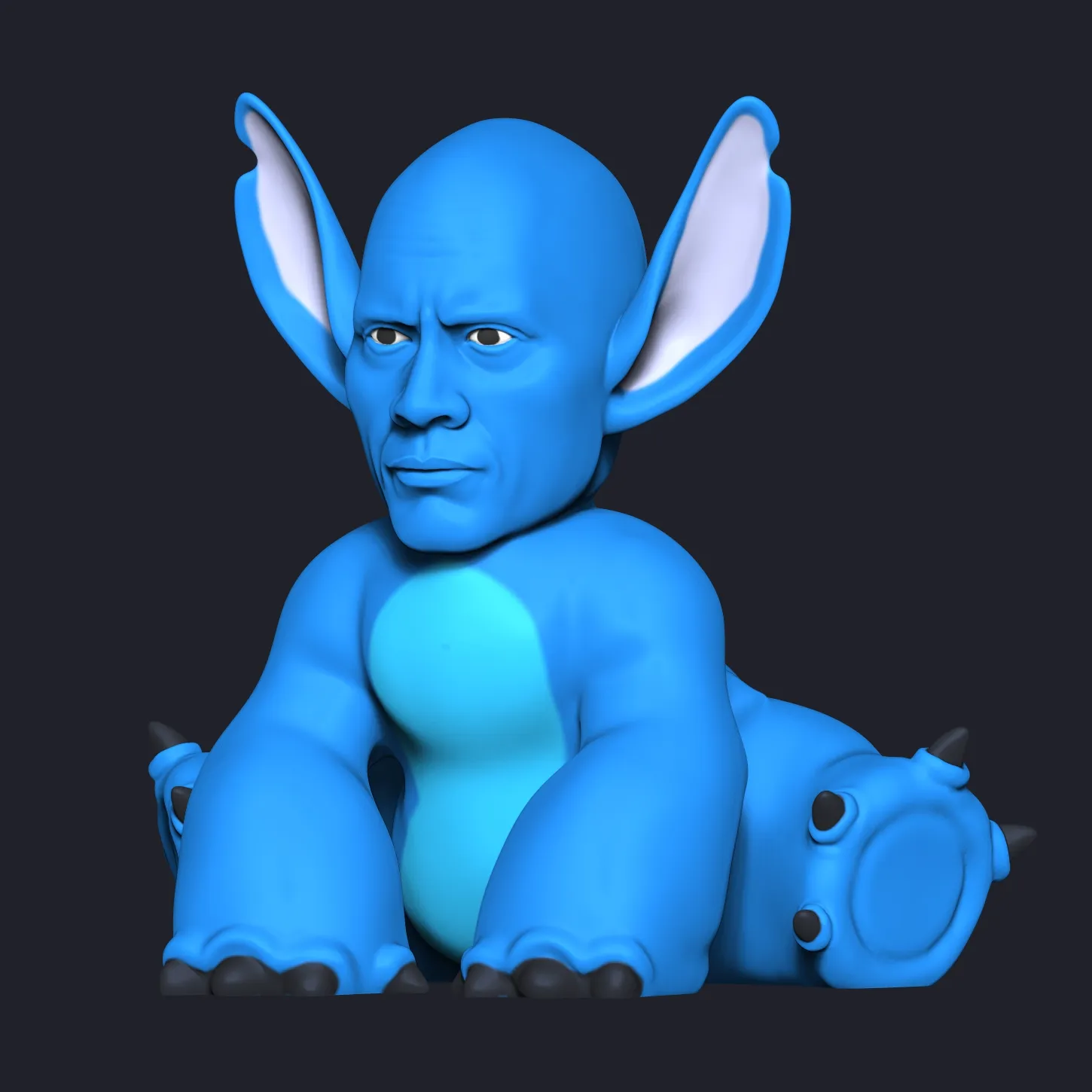 Other STL Download - The Rock STITCHby ArtistVN