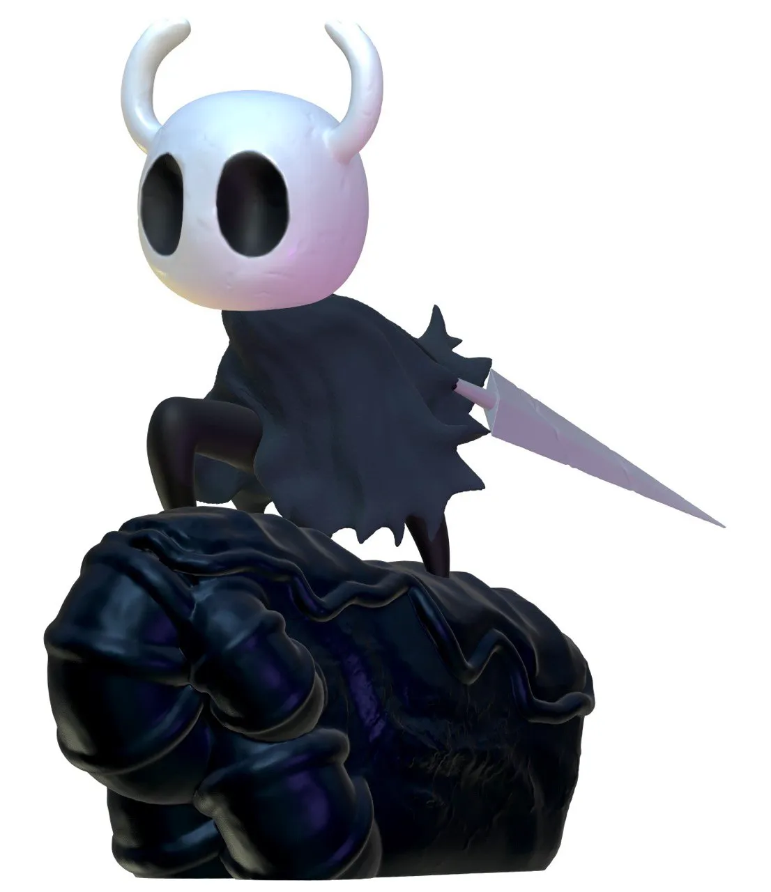Characters & Creatures STL Descarga - Hollow Knight main character ...