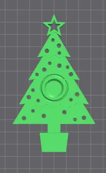 Christmas tree Fidget spinner | 3D models download | Creality Cloud