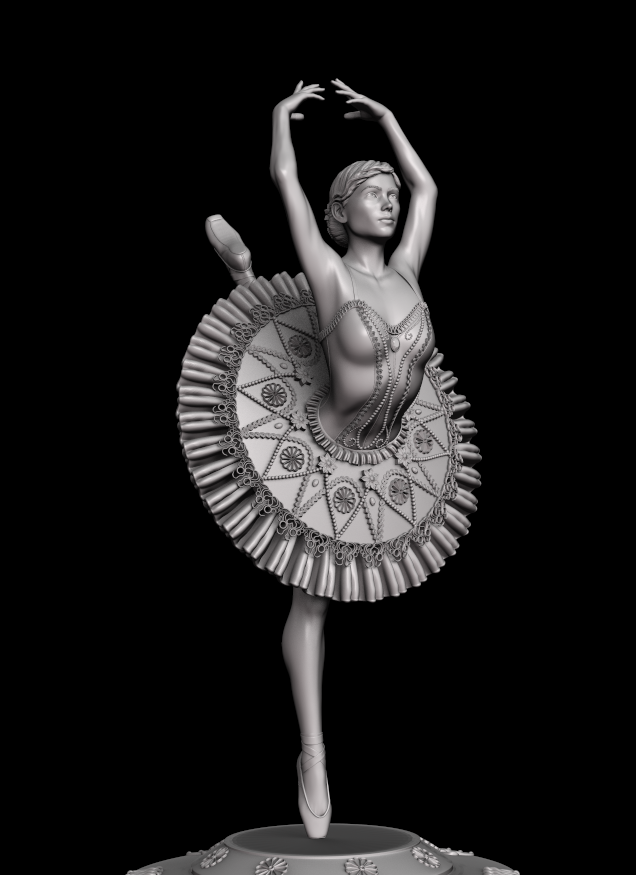 Ballerina | 3D models download | Creality Cloud