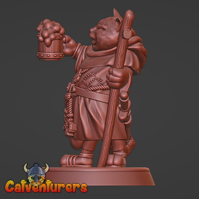 Friar Tabbyck, the Jolly Monk. | 3D models download | Creality Cloud