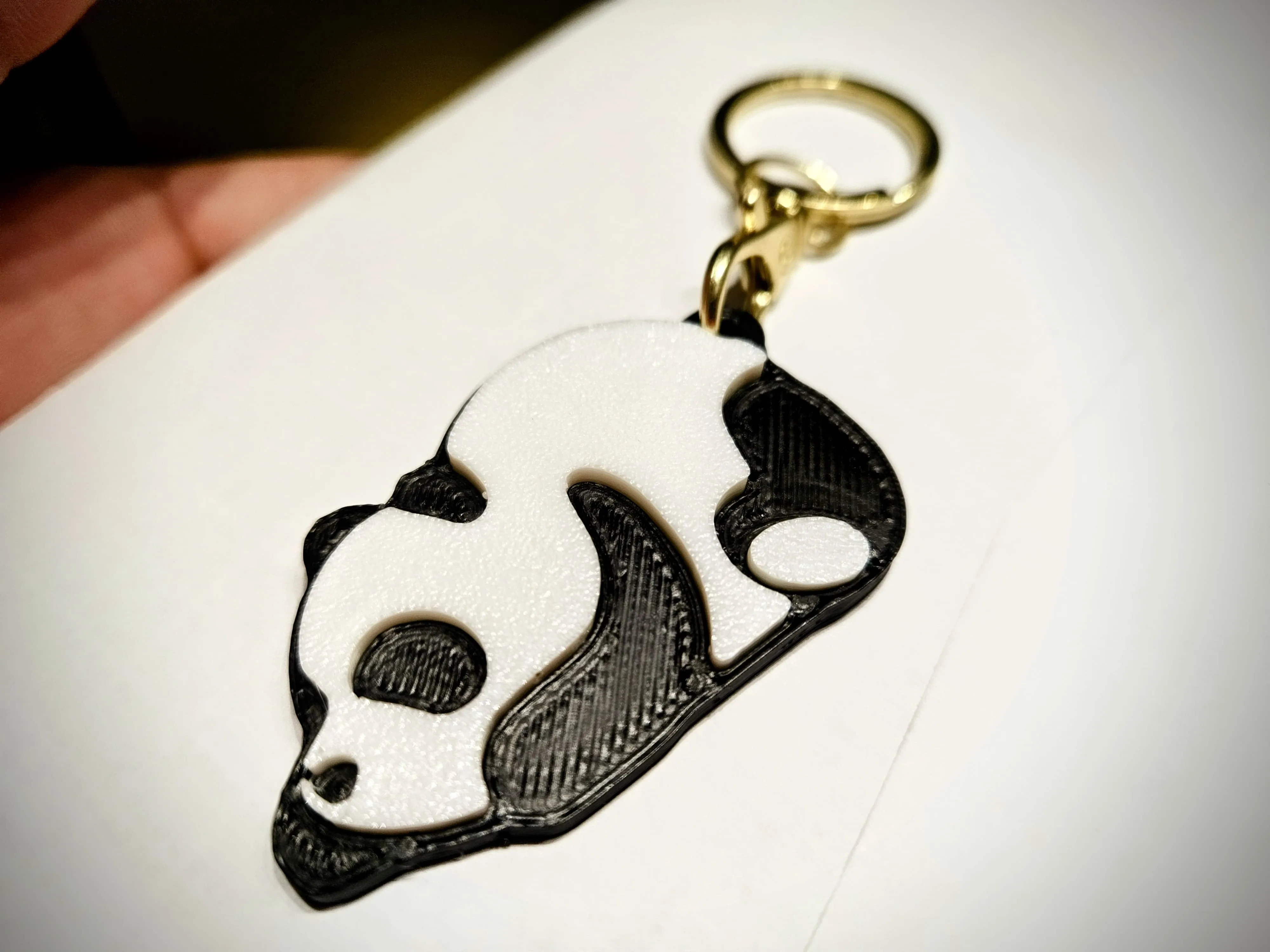 Jewelry & Accessories STL Download - Panda Keychainby ModelingMaster