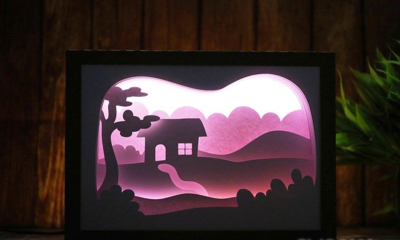 Backyard House shadow box | 3D models download | Creality Cloud