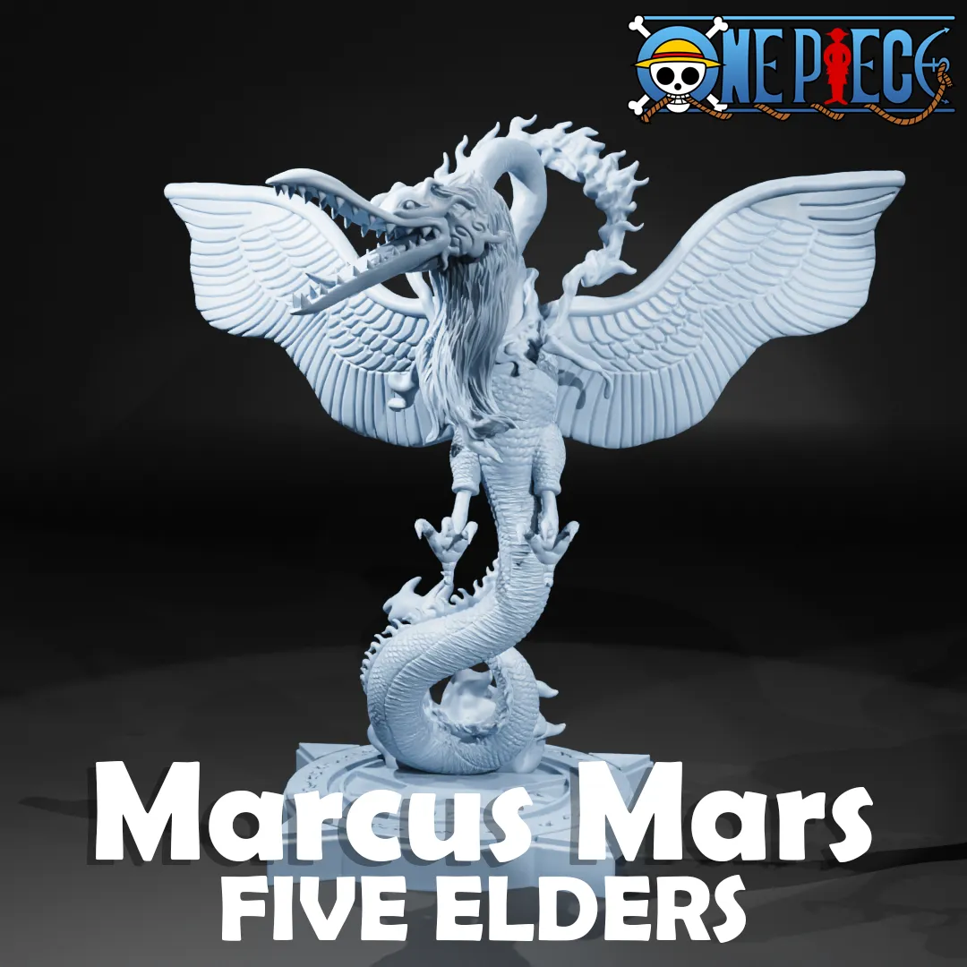 Characters & Creatures STL Download - MARCUS MARS FANART - FIVE ELDERS ...