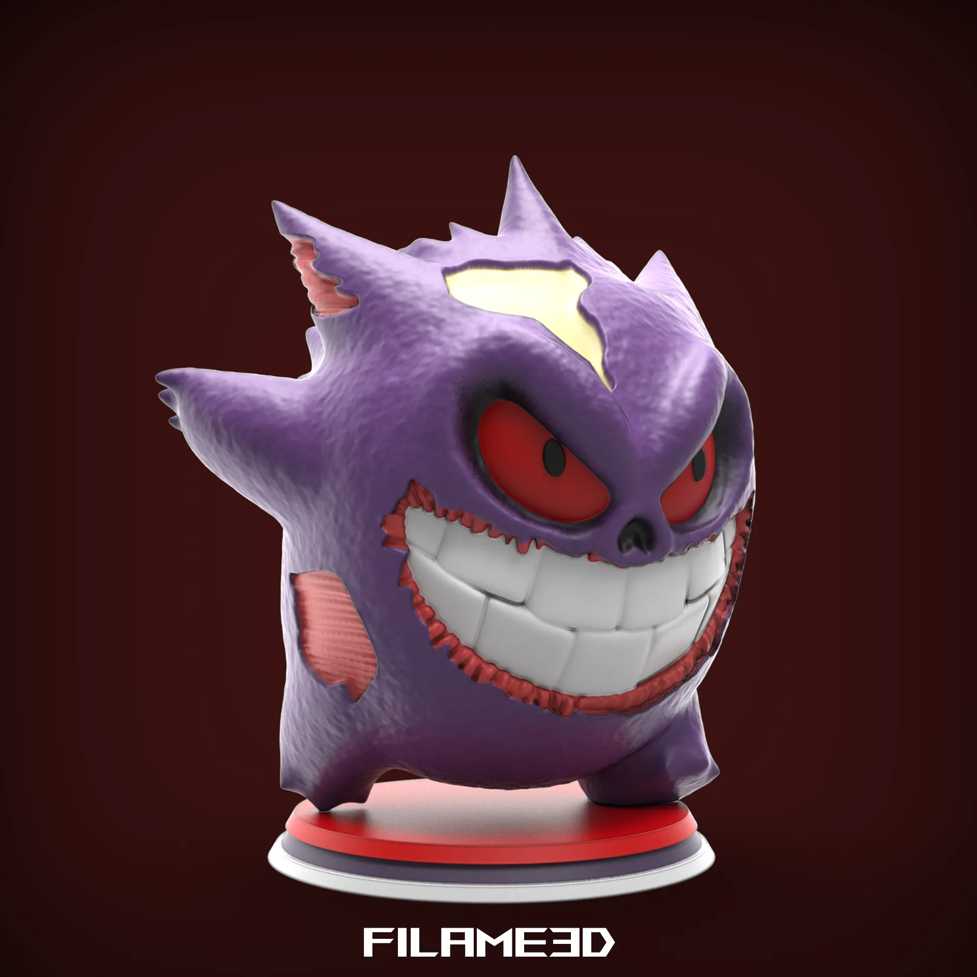 Characters & Creatures STL Descarga - GENGAR ZOMBIE - Filame3D