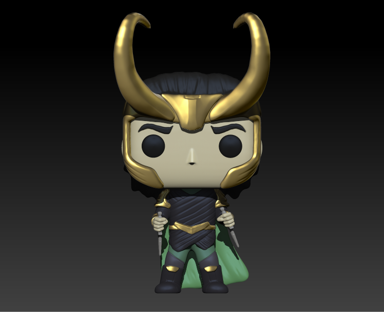 Funko Loki con dagas | 3D models download | Creality Cloud