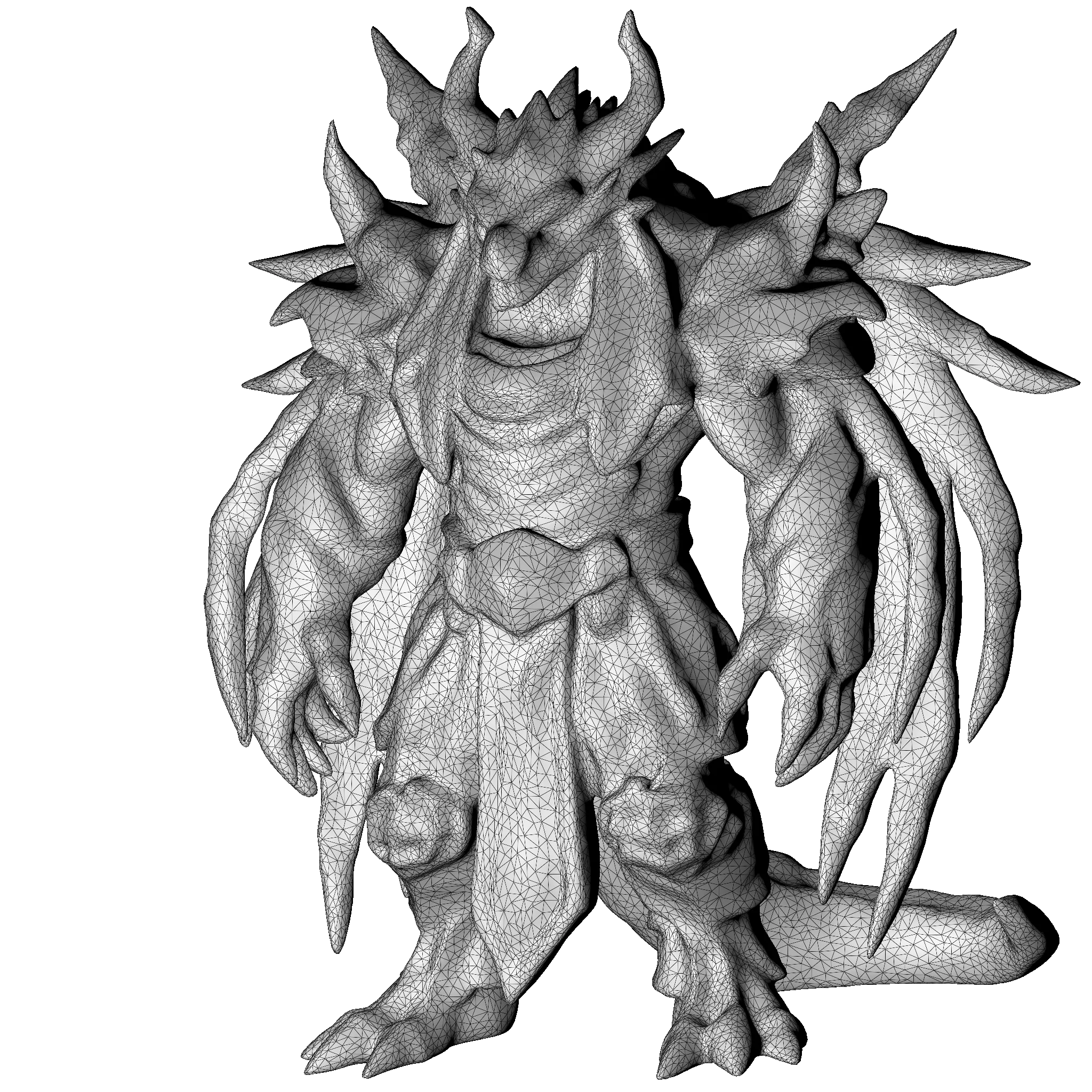 Characters & Creatures STL Download - Draconian Guardianby MR AnyCAD