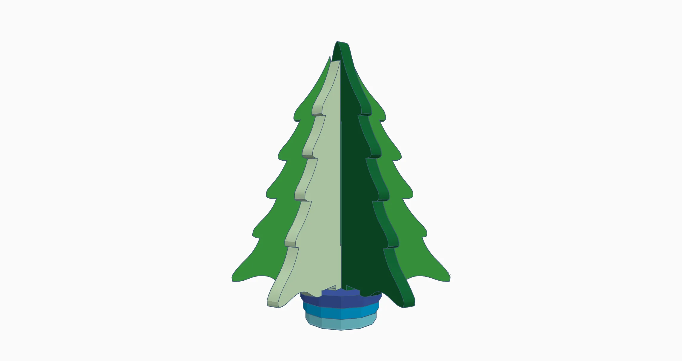Christmas Tree Kit Card V | 3D models download | Creality Cloud