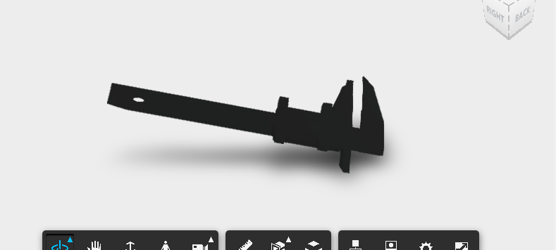 Vernier Caliper Tool | 3D models download | Creality Cloud