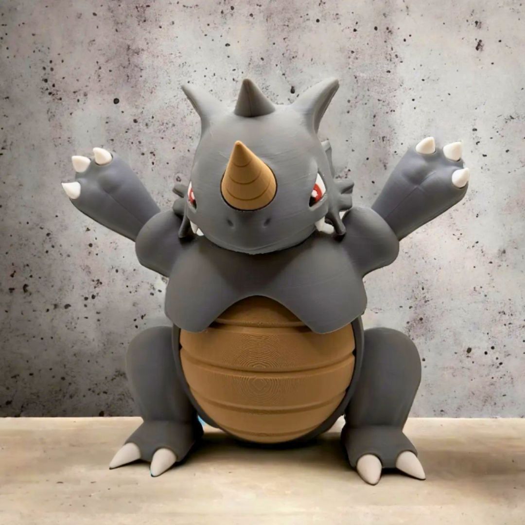 POKEMON RHYDON - BY COLORS | 3D models download | Creality Cloud