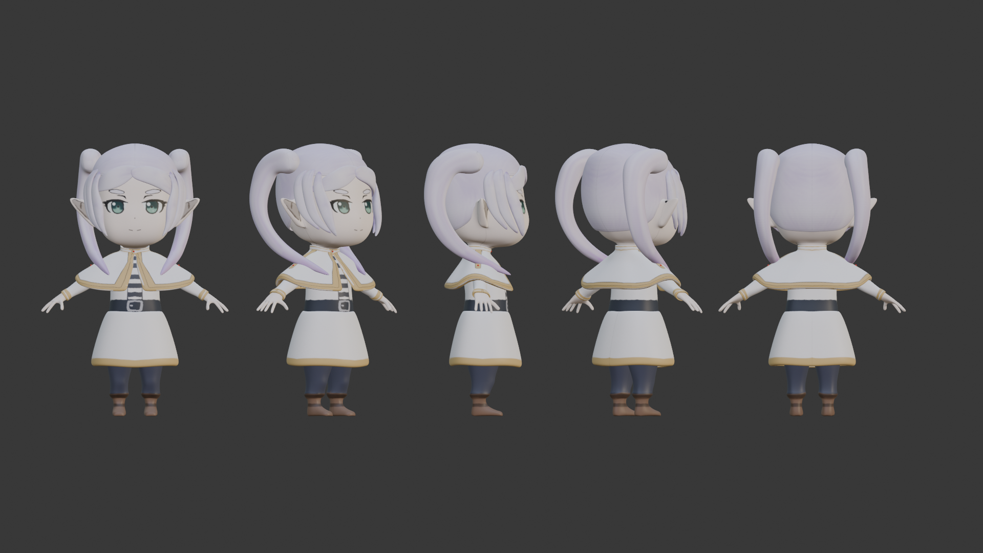 Frieren Chibi | 3D models download | Creality Cloud