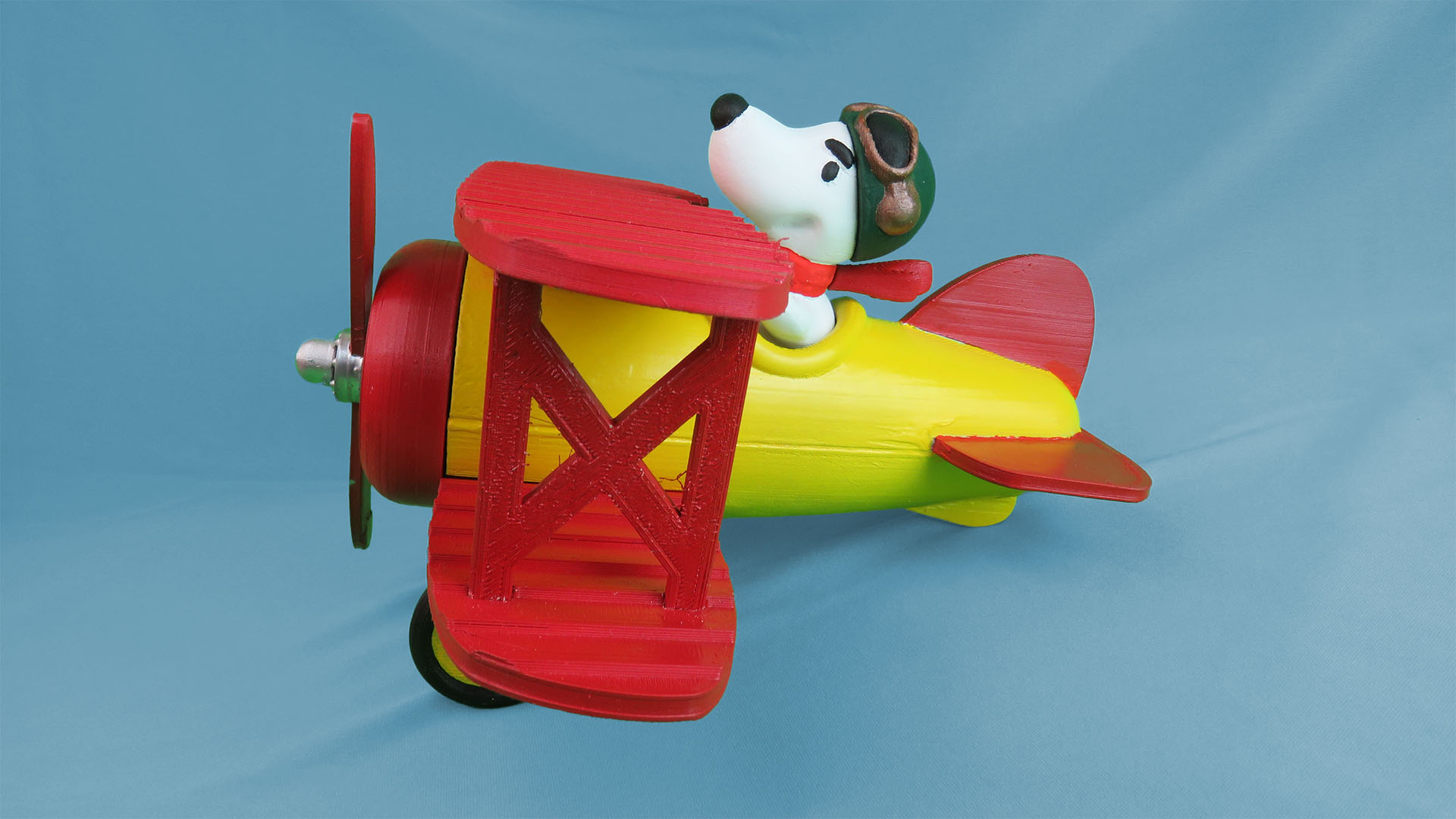 PLANE SNOOPY FANART | 3D models download | Creality Cloud