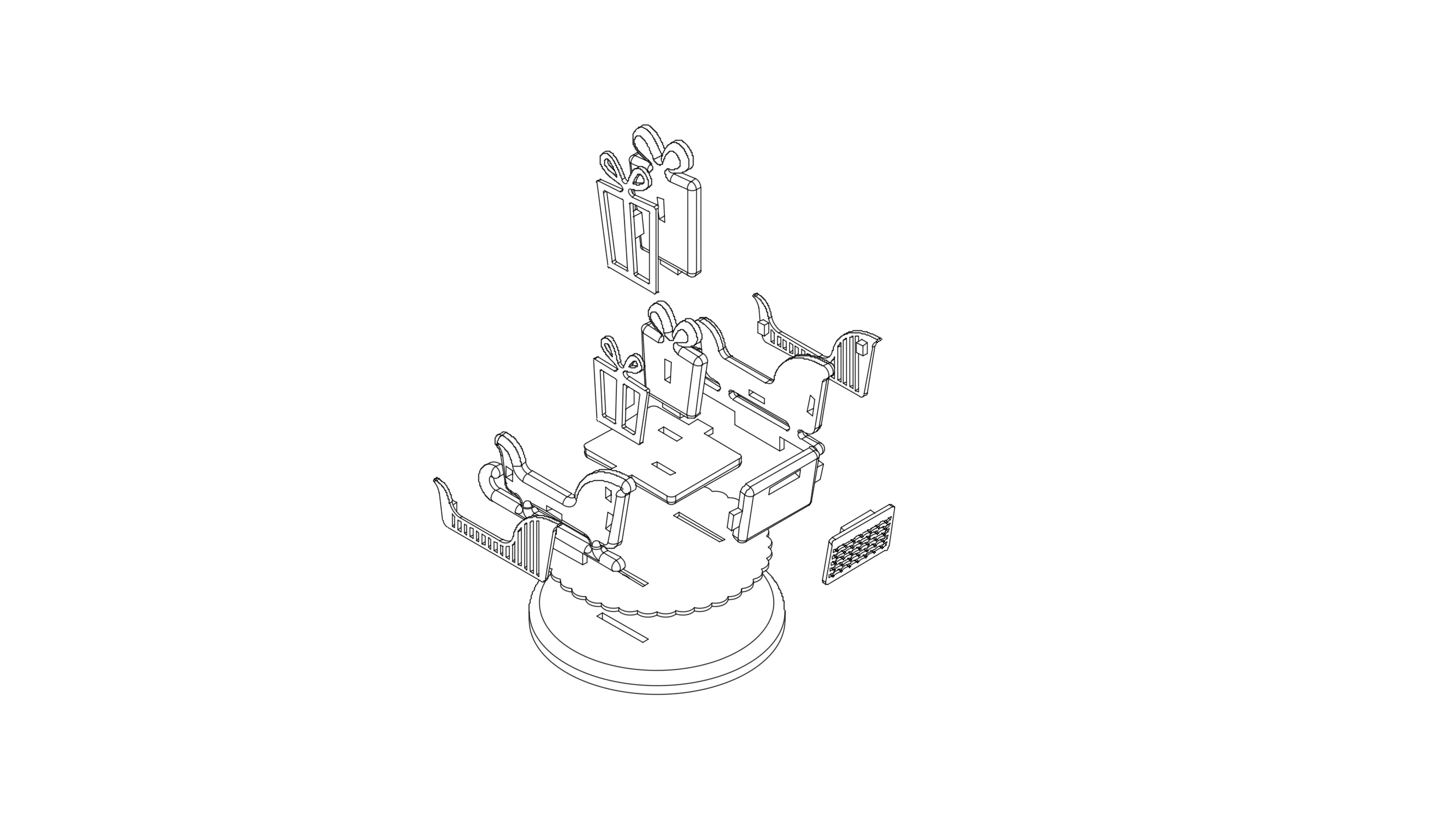 3D Printer Files | 3MF File | Gingerbread village | Creality Cloud